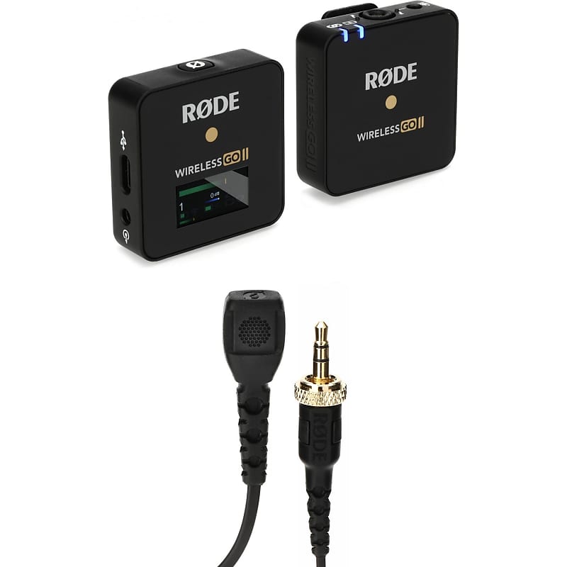 Rode Wireless GO II Single Channel Wireless Microphone System | Reverb