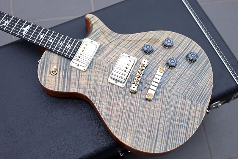 PRS SC245 Wood Library Faded Whale Blue + case | Reverb