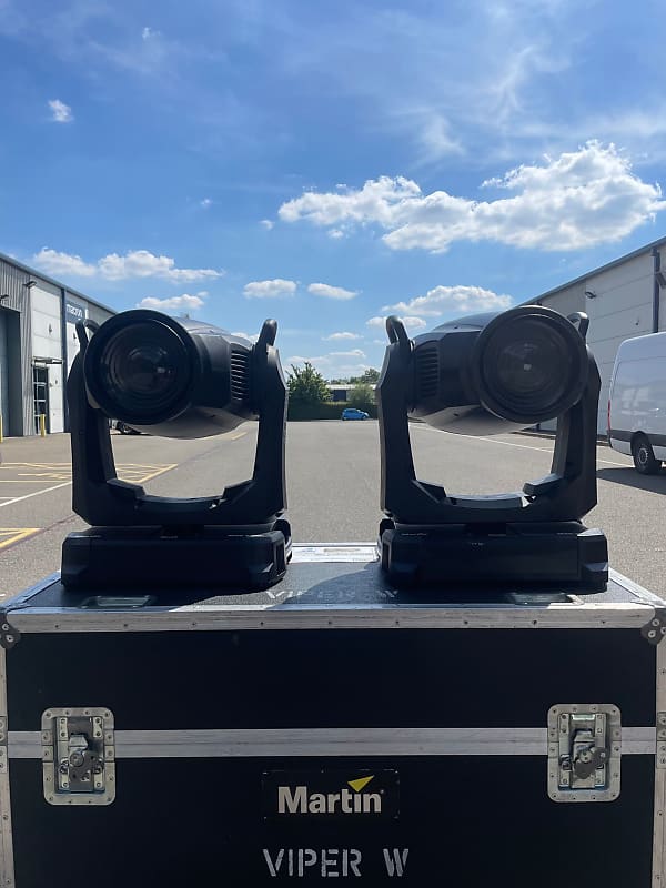 Martin Professional Martin Mac Viper Wash (5 Pairs w/ Flight | Reverb