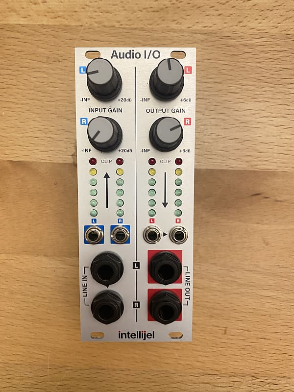Intellijel Audio I/O 2021 Silver Audio Interface | Reverb
