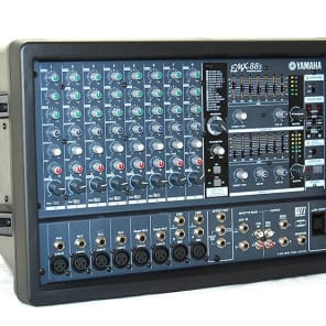 Yamaha EMX88S 8-Channel 400w Powered Mixer Black | Reverb