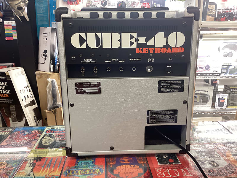 Roland Cube 40 Keyboard Amp 2000’s - Silver | Reverb