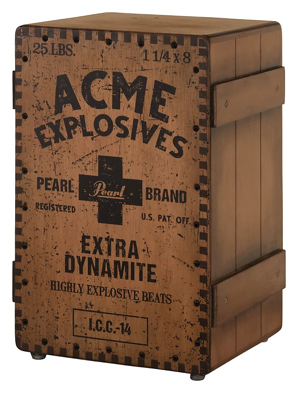 Pearl #PBC-125B - Primero Cajon, Acme Explosive | Reverb