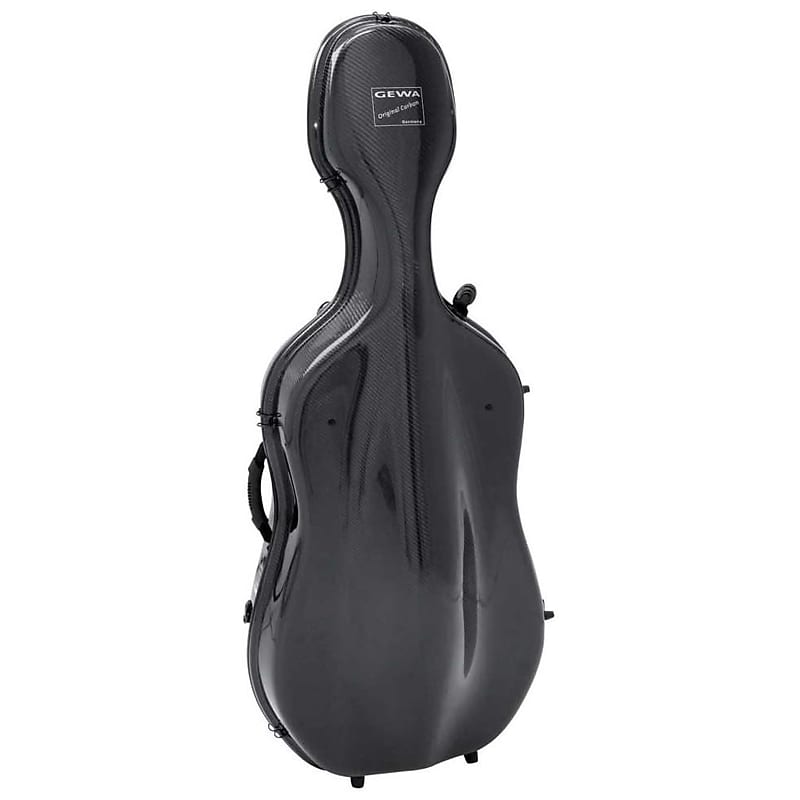 GEWA Cello Case, Idea Vario Plus Original Large 4/4, Carbon | Reverb