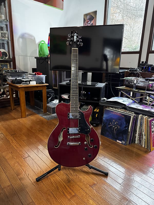 Samick-Greg Bennett Royale RL-2/TR Early 2000’s - Cherry | Reverb