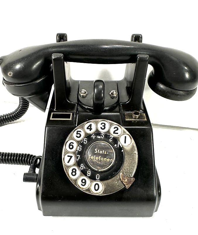 Vintage telephone microphone made from an old 1940s phone | Reverb