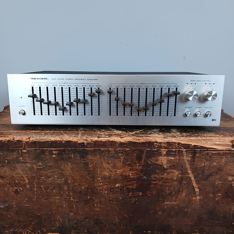Realistic 31-2000A Stereo 10-Band Graphic EQ | Reverb
