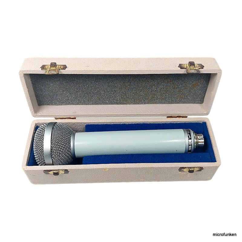 Beyer M61 60s Vintage Dynamic Microphone. Case. Table Stand. | Reverb