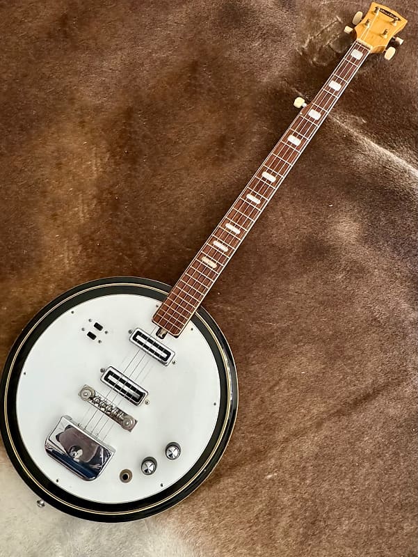 Rare Vintage Winston 5 String Solid Body Electric Banjo Late | Reverb