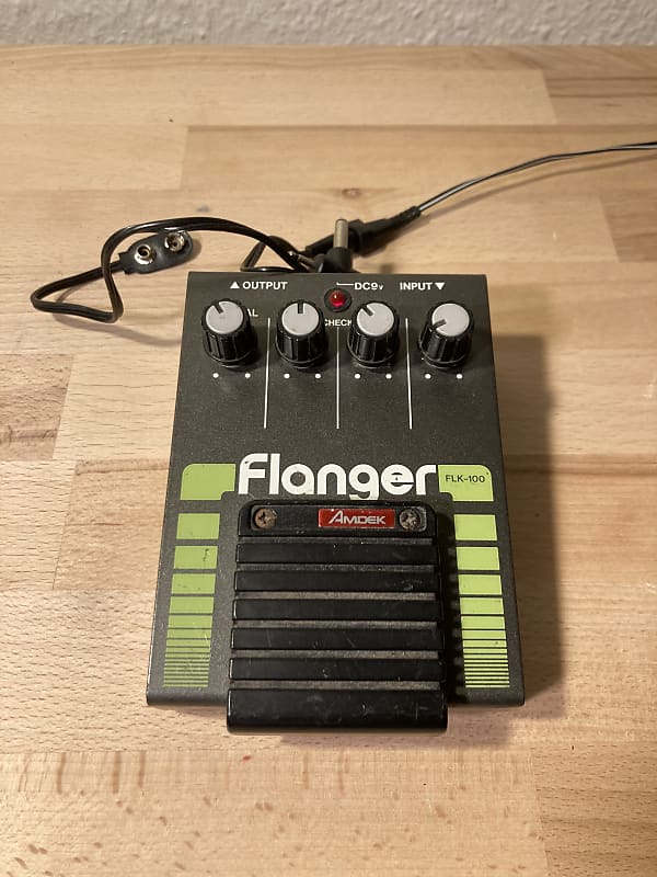 Amdek FLK-100 Crazy Flanger Pedal with real deep sound | Reverb