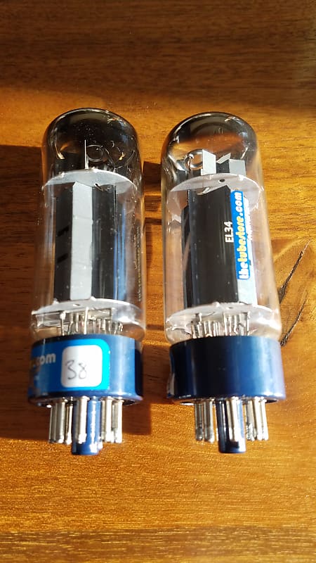 EL34 matched pair, preferred series from the tube store 2024 | Reverb
