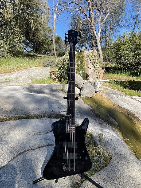 Spector Rex Brown 5 Black | Reverb