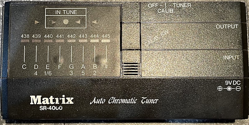 Matrix SR-4000 Auto Chromatic Tuner | Reverb