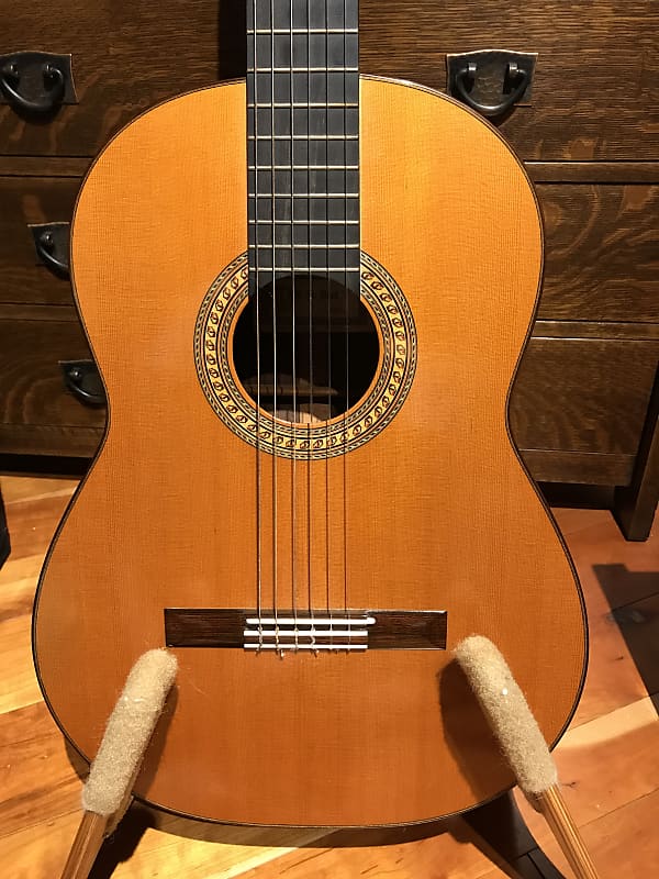 Robert Ruck Classical 1992 - Varnish body/French polish top | Reverb