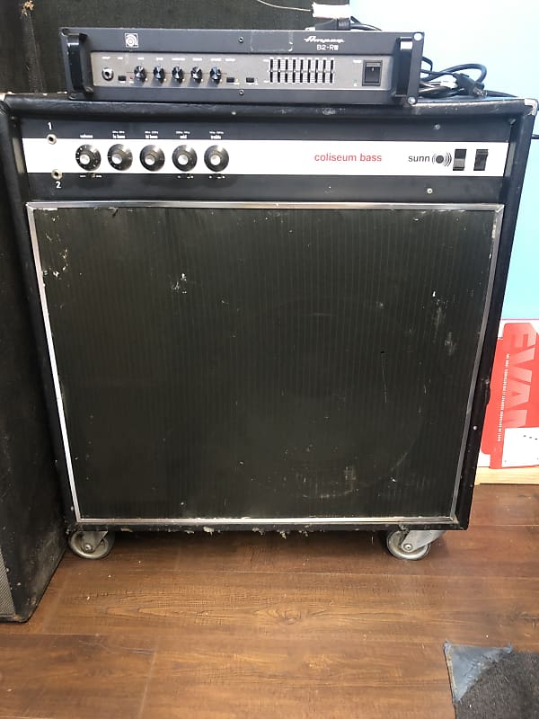 Sunn Coliseum Bass 320-Watt Bass Amp Combo Conversion | Reverb