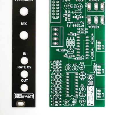 Synthrotek ECHO PCB & Panel - Voltage Controlled Echo | Reverb