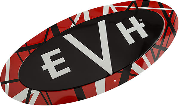 EVH Eddie Van Halen Tin Logo Sign, 23.5" x 11" | Reverb
