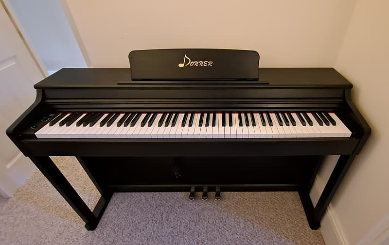 Donner DDP-100 2021 - Black Wood Effect | Reverb UK