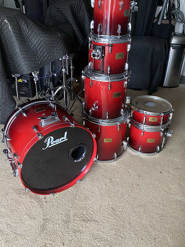 Pearl Session custom - Cherry fade | Reverb
