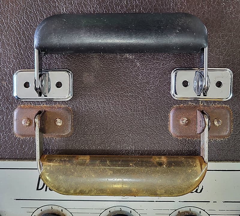 Gibson Amplifier handle vintage - black/silver | Reverb