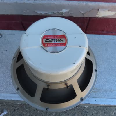 Electro-Voice EV SRO 12L Vintage 12" Speaker - Black/Silver | Reverb