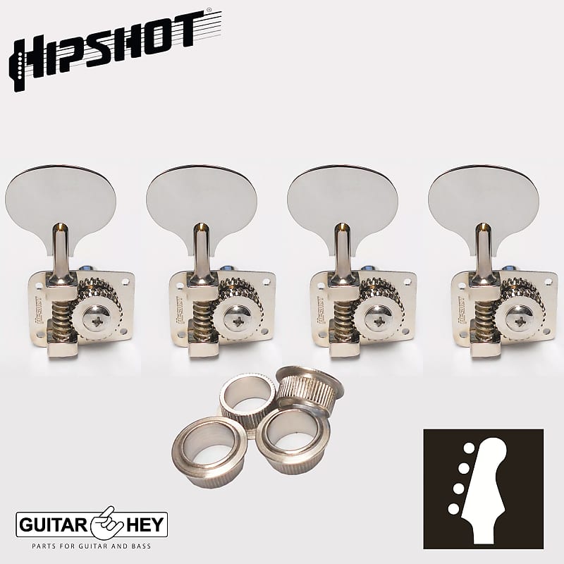 (4) Hipshot HB10 Bass Tuners LOLLIPOP keys for Fender Japan | Reverb