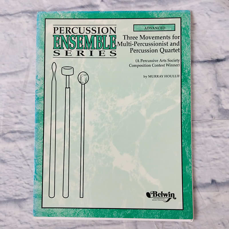 Percussion Ensemble Series - Advanced - Three Movements For | Reverb