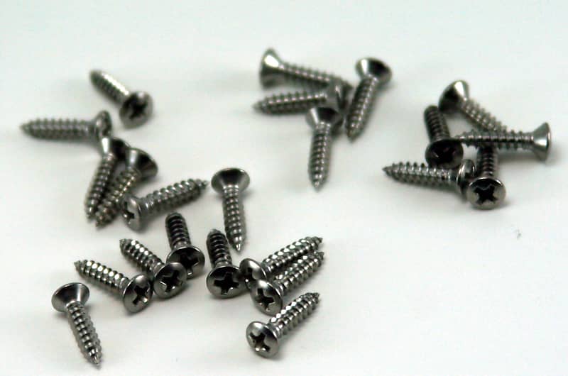Stainless Pickguard Screws | Reverb