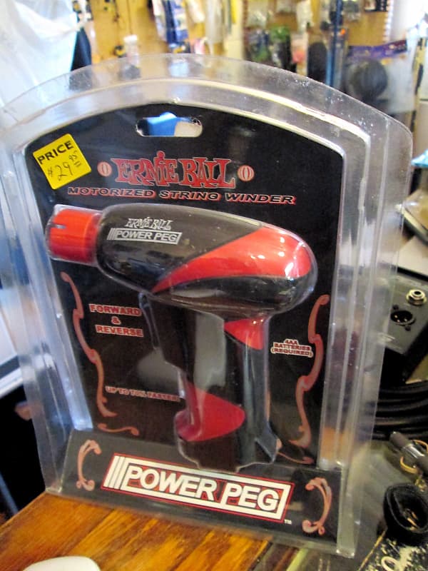 Ernie Ball Power Peg Battery Powered String Winder circa 2010 | Reverb