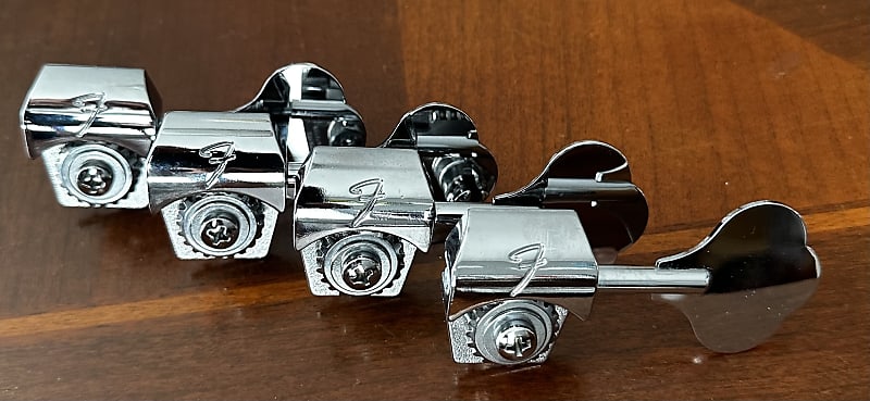 Fender AMERICAN SERIES XBS- 1C BASS TUNERS CHROME 1989-2007 | Reverb