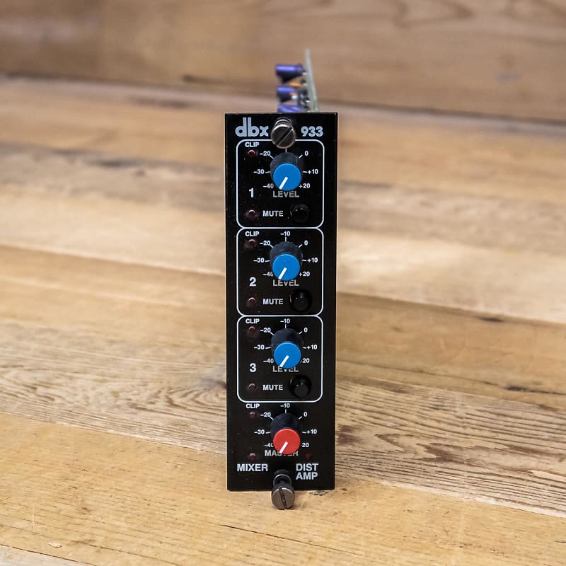 DBX 933 3-Channel Mixer / Distribution Amp for 900-Series | Reverb