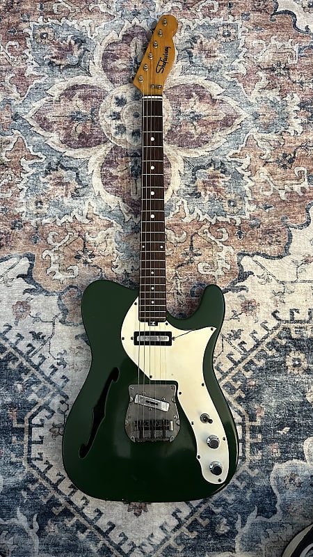 Shaftesbury Eko T Type ( Telecaster ) Thinline 70's Green | Reverb