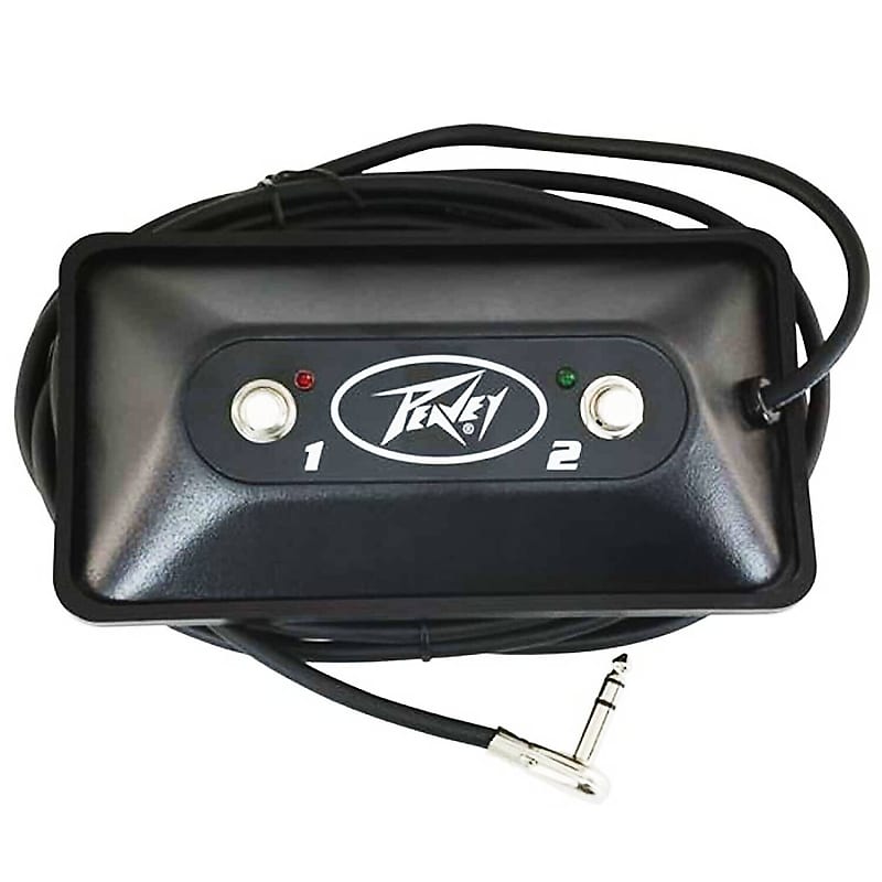 Peavey Multi-Purpose 2-Button Footswitch with LEDs | Reverb
