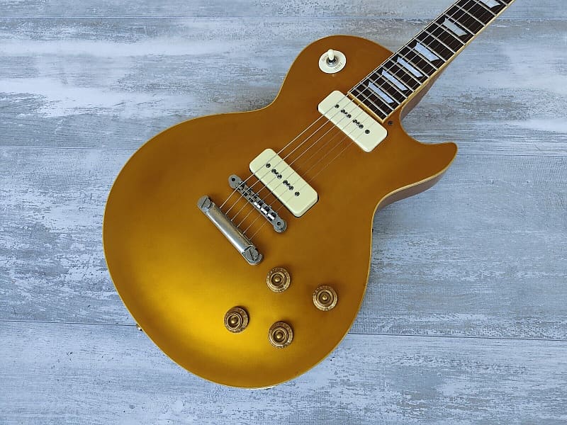 2000's Edwards Japan (by ESP) E-LP-125SD/P Goldtop Les Paul | Reverb