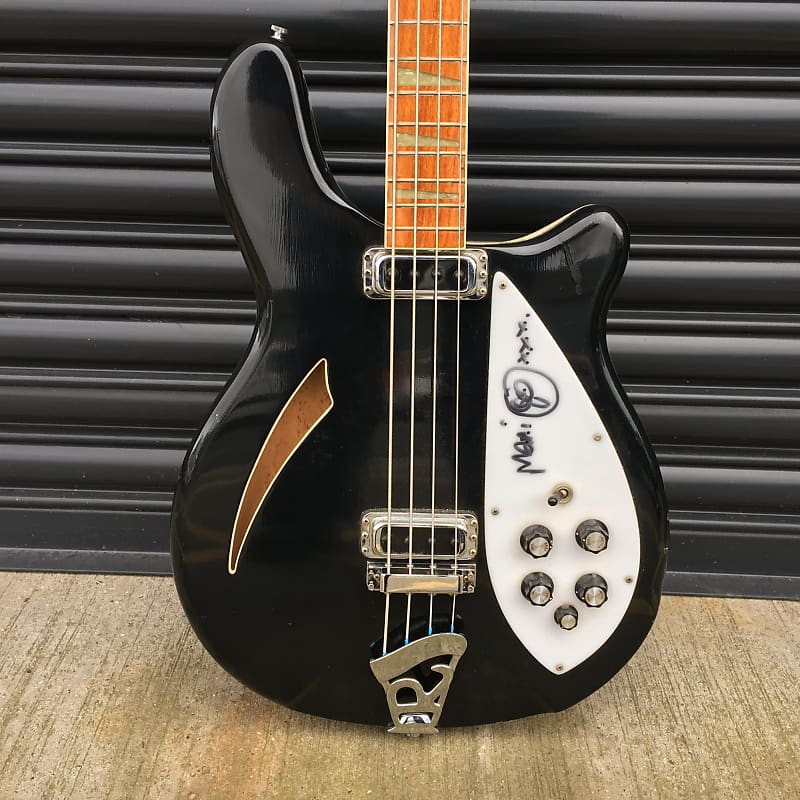 Rickenbacker 4005 ex Mani THE STONE ROSES 1974 Jetglo | Reverb