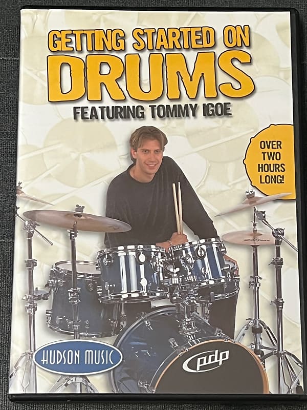 Tommy Igoe - Getting Started On Drums - DVD | Reverb