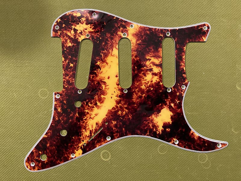 Spitfire Pickguard Solar Flare 2015 Tortoise Shell | Reverb