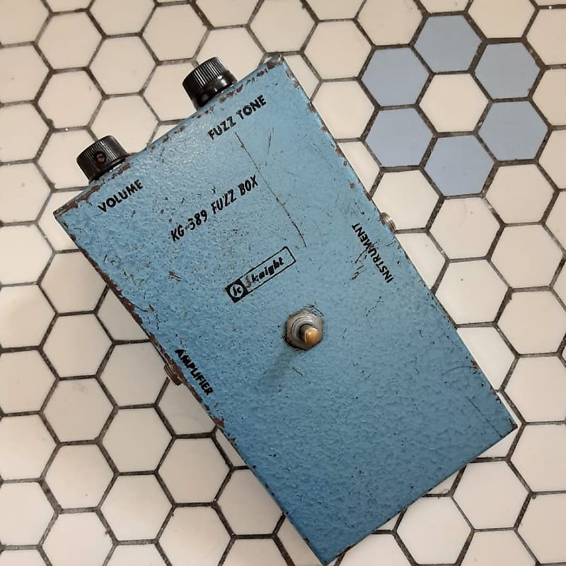 RARE 1960's KNIGHT Fuzz KG - 389 Fuzz Box | Reverb