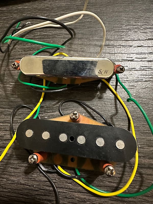 Fender Samarium Cobalt Noiseless Pickup Set - Telecaster | Reverb