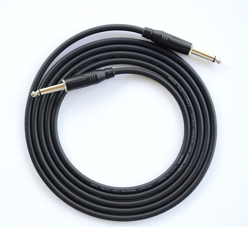 JS 12 ft. NEW Inst. Cable Mogami 2524, Amphenol metal plugs | Reverb