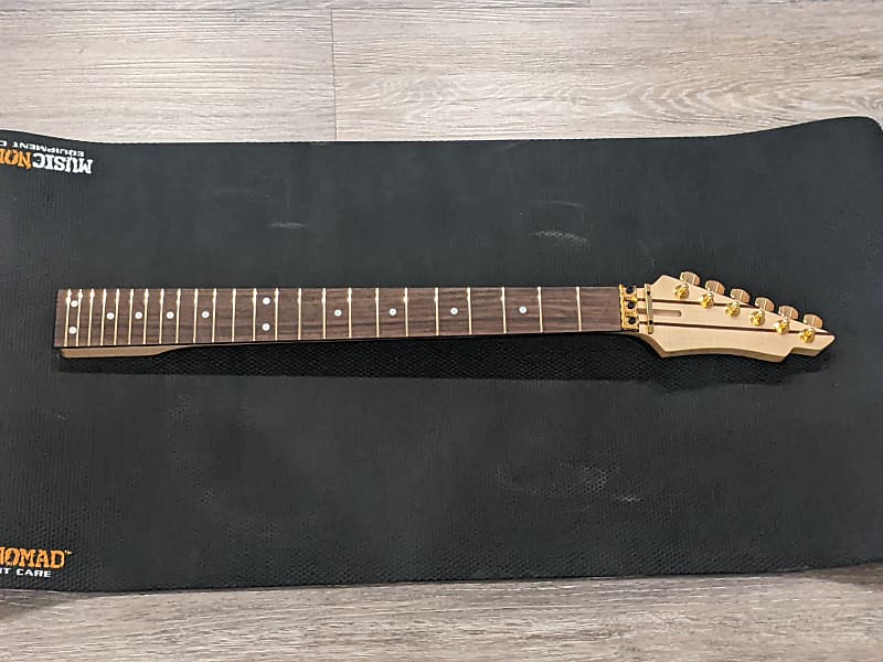 FAV guitars 5 piece laminated neck maple and walnut with | Reverb