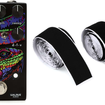 Walrus Audio Polychrome Flanger Pedal Bundle with Pedaltrain | Reverb