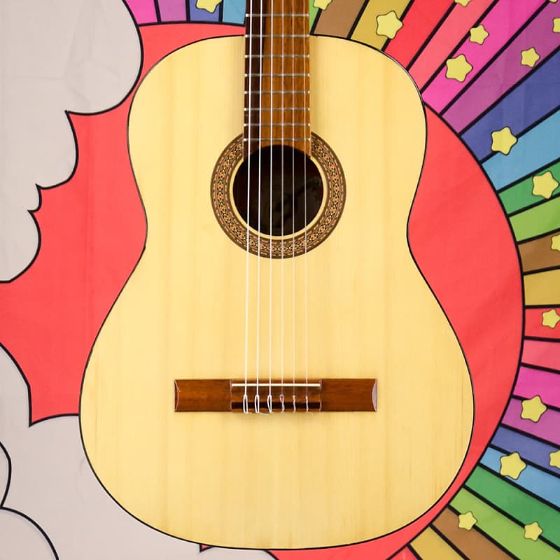 Used Aristides Costa Rican Made Classical Guitar, gig bag | Reverb