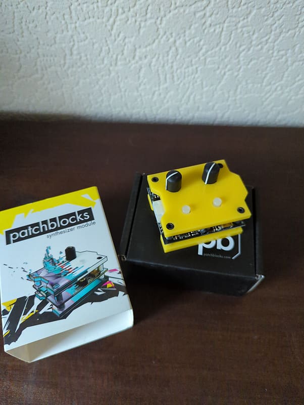 Patchblocks Synthesizer module - Yellow | Reverb