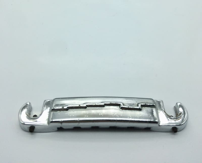 Epiphone Style Lightning Bolt Wraparound Bridge Tailpiece | Reverb
