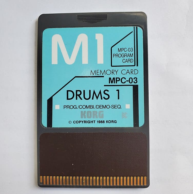 Korg MSC-03 and MPC-03 Drum Memory Cards | Reverb
