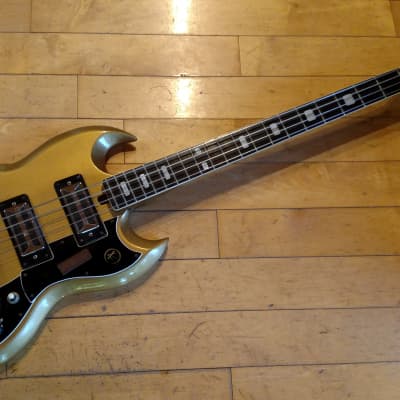 KAY K2B Bass mid to late 1960s Very Good Condition Gold | Reverb
