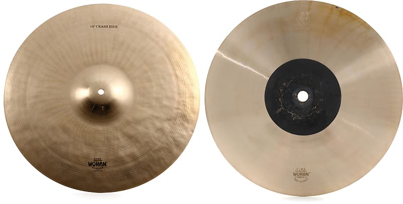 Wuhan 18 inch Crash Ride Cymbal Bundle with Wuhan 10-inch KOI | Reverb