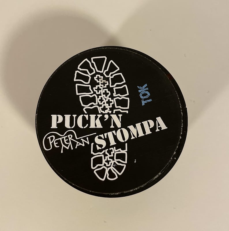 Peterman Puck'n Stompa Tok Pro Stomp Box (2023) - side stick | Reverb