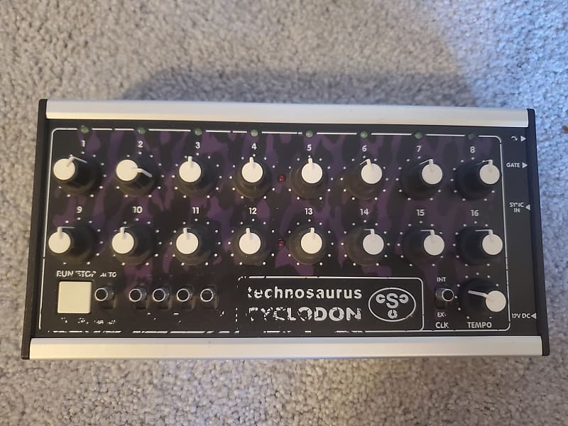 Technosaurus Cyclodon 1998-forward - Black Silver | Reverb